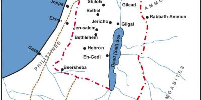 Ierusalim hartă - Hărți Ierusalim (Israel)